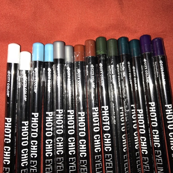 City Color | Makeup | Photo Chic Eyeliner Pencils | Poshmark